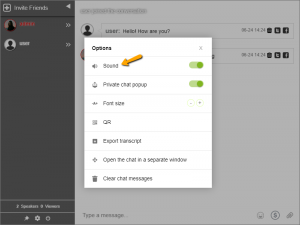 New Feature: New chat menu