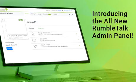Admin Panel - Introducing the All New Way to Customize RumbleTalk!