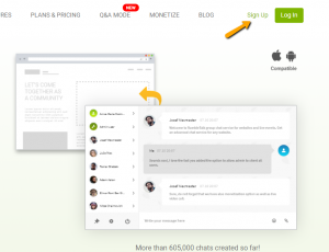 Web Chat-based Audience Response System for Presentations