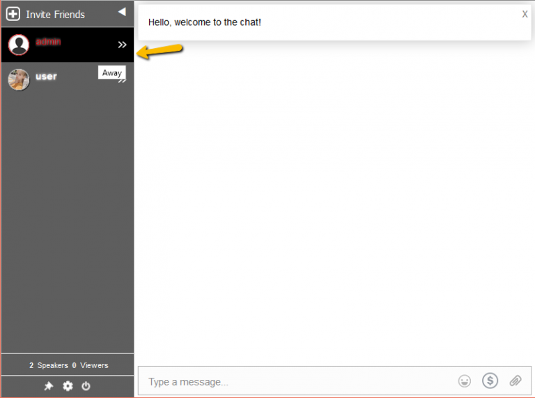 New Feature: User Chat Status