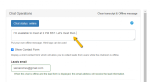 Optimize The Chat Room For A Better User Experience