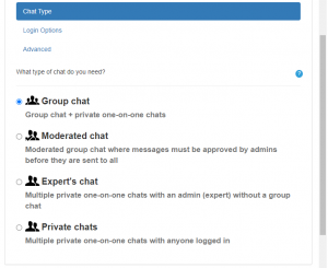Why use a group chat platform in website forums?