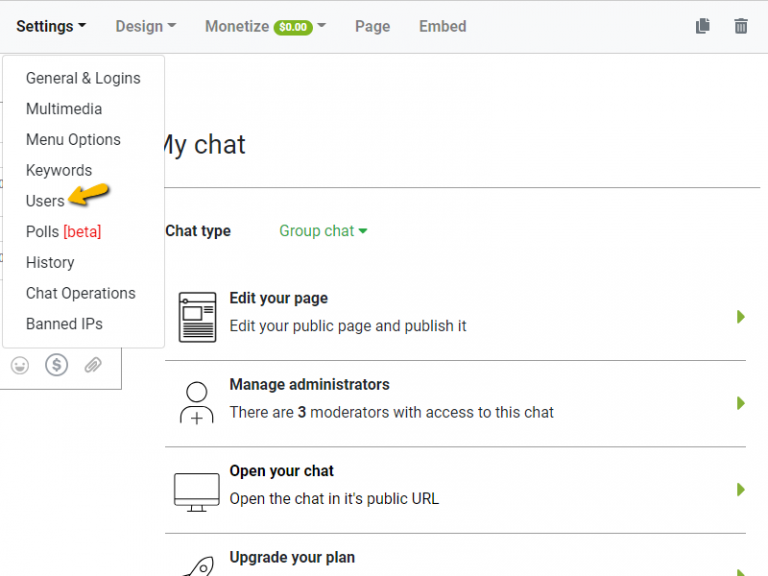How to upload a user profile picture? - Online Group Chat Room Plugin ...