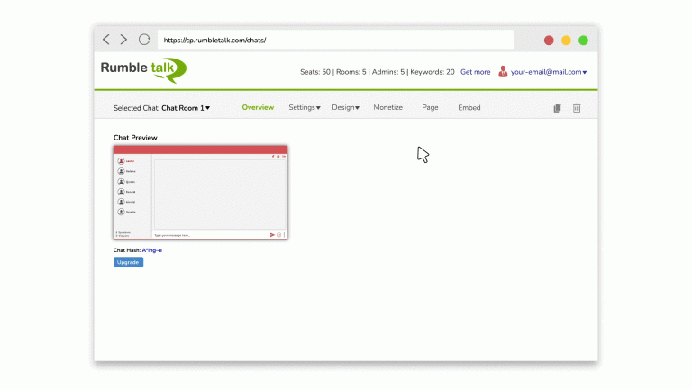 New Feature: The latest and upgraded Chat Design Panel