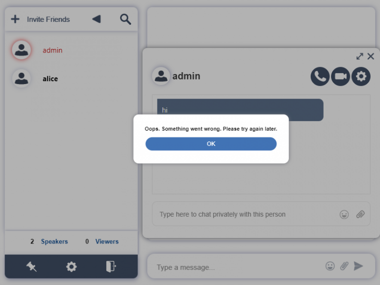 Troubleshooting: Video calls - Online Group Chat Room Plugin for ...